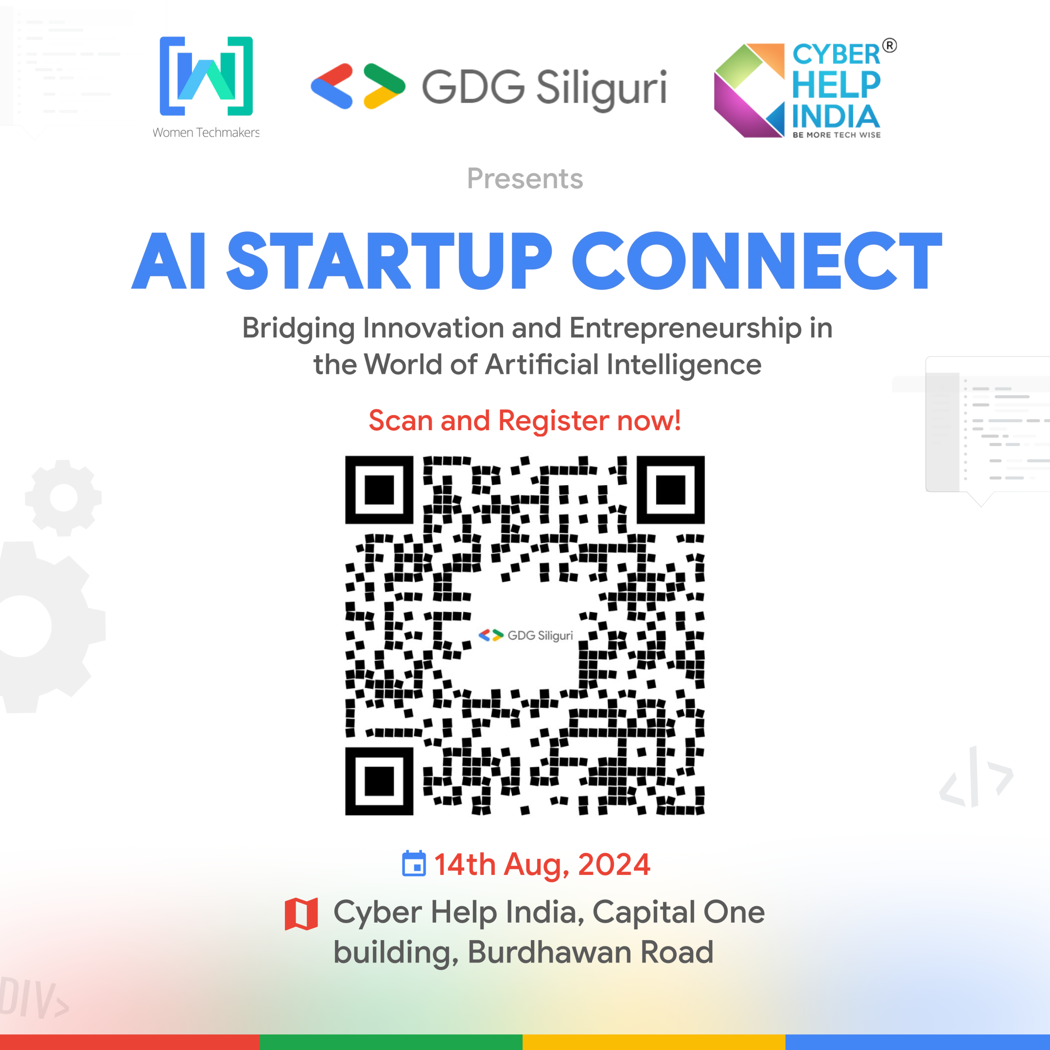 See AI STARTUP CONNECT at Google Developer Groups GDG Siliguri